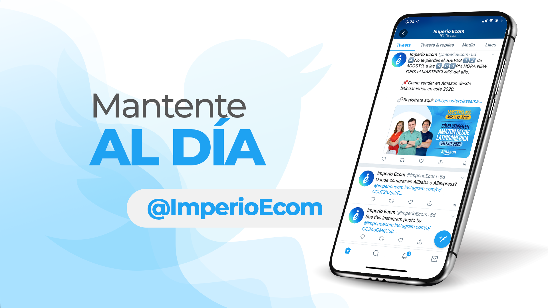 Mantente en contacto con nosotros - Imperio Ecom